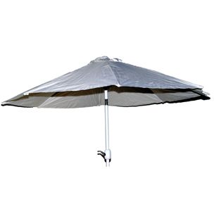 Lion Premium Grills 9' Umbrella with Aluminum Pole White | L1647 | Pool ...