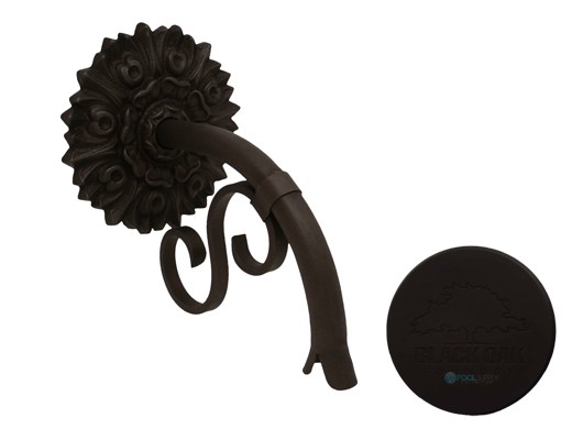 Black Oak Foundry Small Droop Spout with Versailles | Oil Rubbed Bronze ...