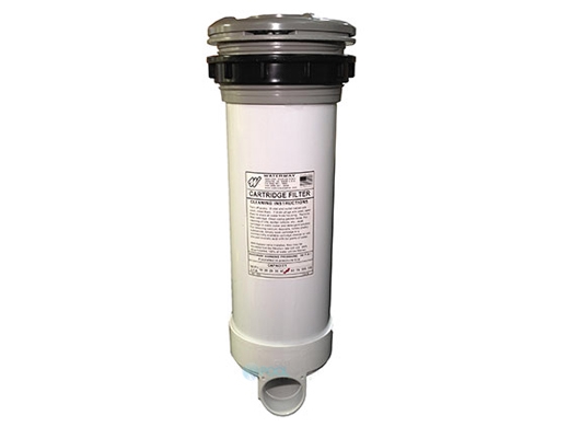 Waterway 50 Sq Ft Top Mount Low Volume 8GPM Mini Gray Filter Assembly ...