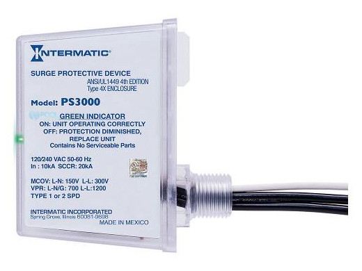 Intermatic Surge Protector Single | PS3000 | Pool Supply Unlimited