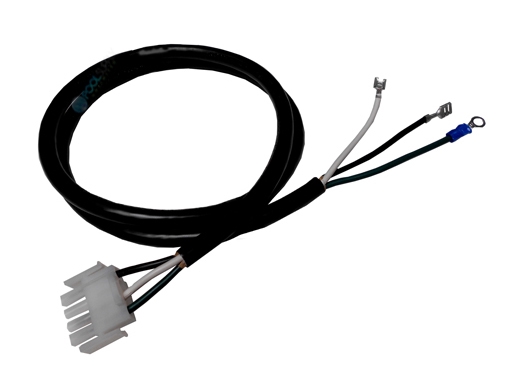 Spa Builders AMP Plug Pump 2, 1-Speed - 4 Pin 14-3 48" White | 5-50 ...