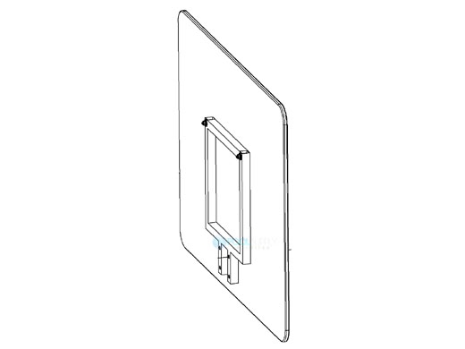 SR Smith 40" Backboard Only | Clear Acrylic | SPG-200 | Pool Supply ...