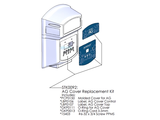 Autopilot AG Power Supply Cover Replacement Kit | STK0092 | Pool Supply ...