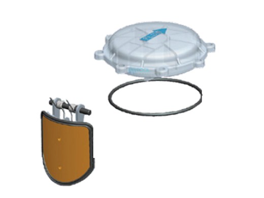 Custom Molded Check Valve Flapper Assembly With Cover | 25830-704-800 ...