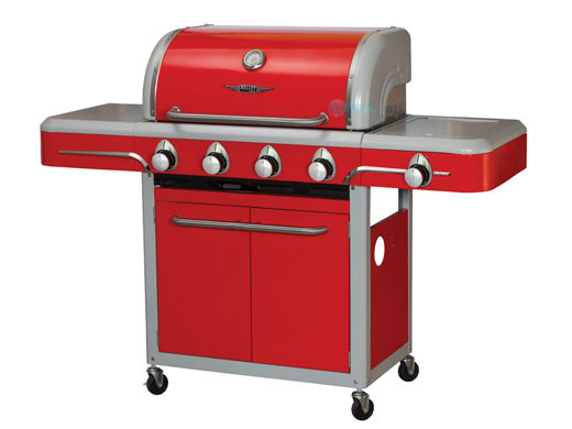 Bullet Bel Air 4 Burner Vintage Grill Cart by Bull Outdoor Products ...