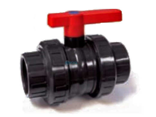 Fluidra USA Newval Ball Valve 3" PVC Newval EPDM SOC | MA2008R | Pool ...