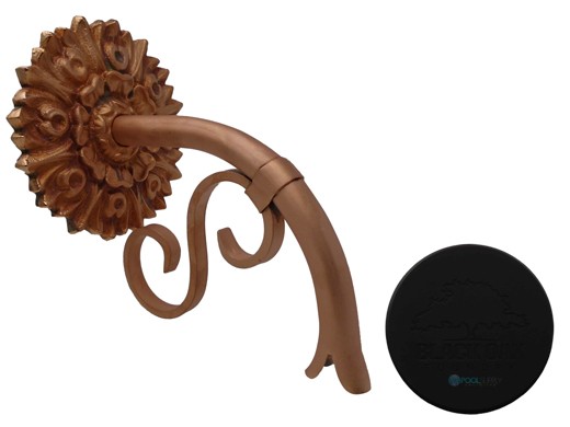 Black Oak Foundry Small Droop Spout with Versailles | Almost Black ...