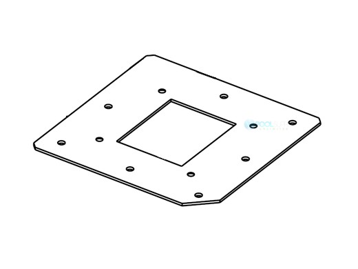 Raypak Adapter Plate | 011887F | Pool Supply Unlimited