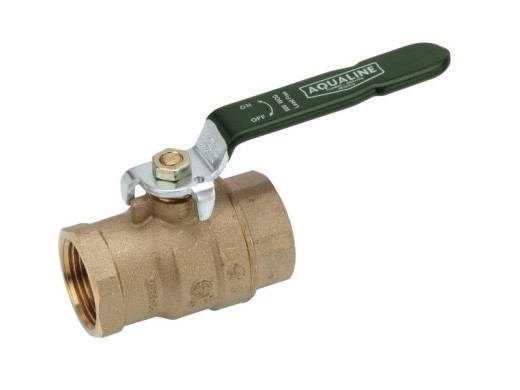 Aqualine Brass Full Port Lead Free Ball Valve | BBV-075-LF | Pool ...