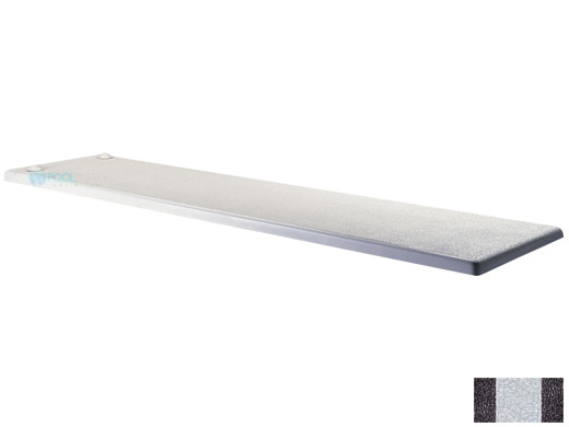 Inter-Fab Techni-Beam 2-Hole Diving Board 8' Black with Gray Top Tread ...