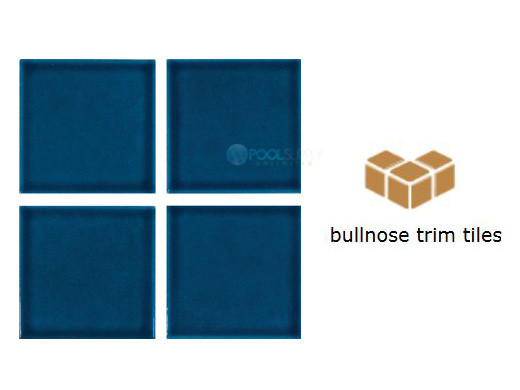 National Pool Tile Marine Field 3x3 Series Single Bullnose Pool Tile ...
