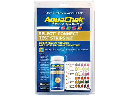 AquaChek Select Connect Kit 7-In-1 Test Strips and App Kit | 541604A ...