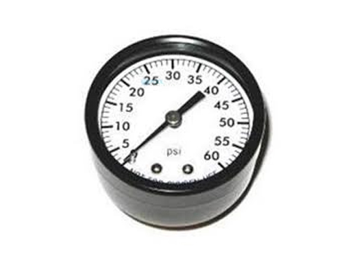 SuperPro Filter Pressure Gauge 2" 0-60# 1/4" Black Steel | 80860BU ...