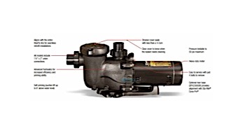 Hayward Max- Flo XL Uprated Pool Pump | SP2310X15 | Pool Supply Unlimited