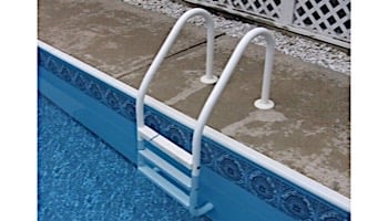 Saftron Economy 3-Step Ladder | P-324-L3-W | Pool Supply Unlimited
