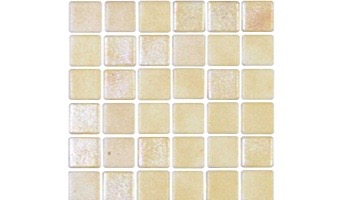 National Pool Tile Tribeca 1x1 Glass Tile | Sand Non Skid | TRI-SAND-NS ...