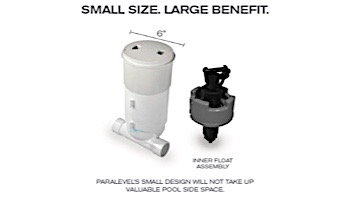 ParaLevel Automatic Water Leveler | White | 004-760-2902-01 | Pool ...