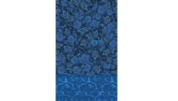 8' Round Uni-Bead Above Ground Pool Liner | Pebble Cove Pattern | 48 ...