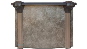 Coronado 8' x 12' Oval Saltwater Friendly Above Ground Pool | Basic ...