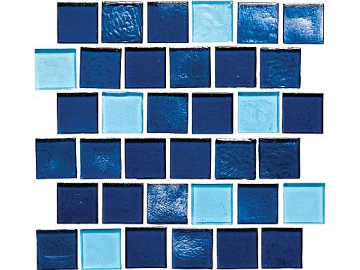 National Pool Tile Aquascapes 1x1 Glass | Azure | OCN-AZURE | Pool ...