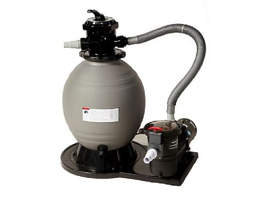 Sandman Deluxe 18" Above Ground Sand Filter System with 1HP Pump ...