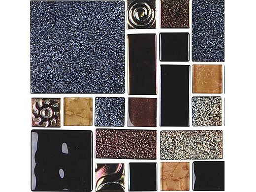 National Pool Tile Soleil Mosaic Glass Series Pool Tile | Gold | ANUBIS ...
