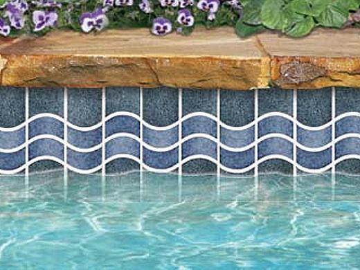 US Pool Tile New Surf Series | Stone Blue | NS201 | Pool Supply Unlimited