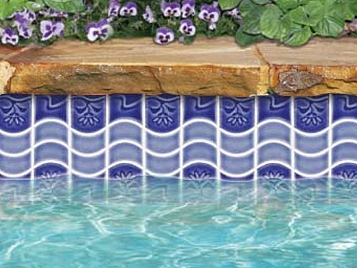 US Pool Tile New Surf Series | Electric Blue | NS220 | Pool Supply ...