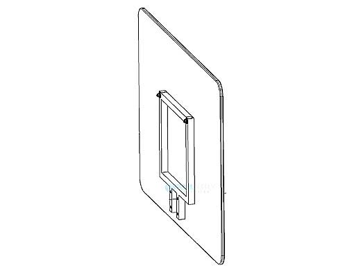 SR Smith 40" Backboard Only | Clear Acrylic | SPG-200 | Pool Supply ...