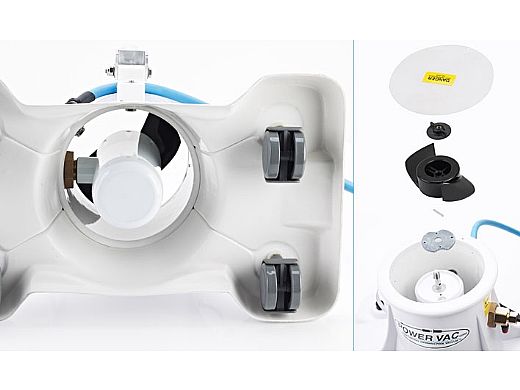 PowerVac PV2100 Residential Pool Vacuum | 40' Cord | 002-D-40 | Pool ...
