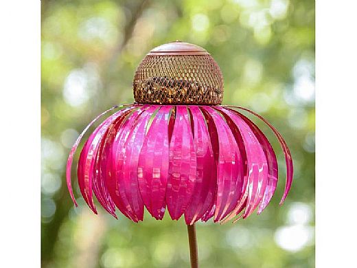 Desert Steel Coneflower Bird Feeder | Sensation Pink | 409-105 | Pool ...