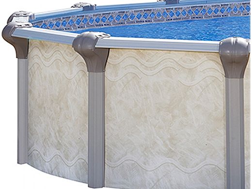 Oxford 16' x 28' Oval Above Ground Pool | Ultimate Package 52" Wall ...