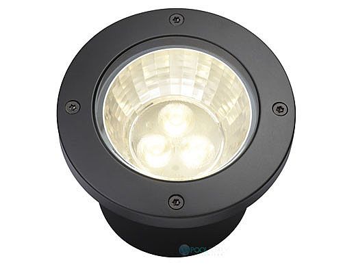 in-lite NERO LED Ground Spotlight 12V 4.5W Charcoal 1010003 | Pool ...