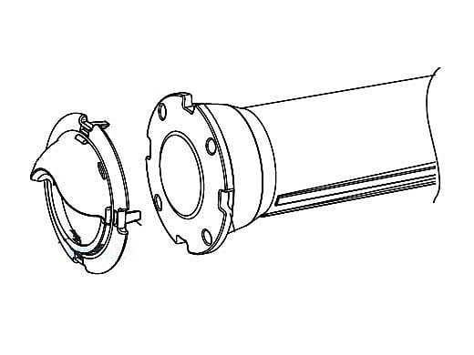 Pentair GloBrite Glare Shield | 620314 | Pool Supply Unlimited