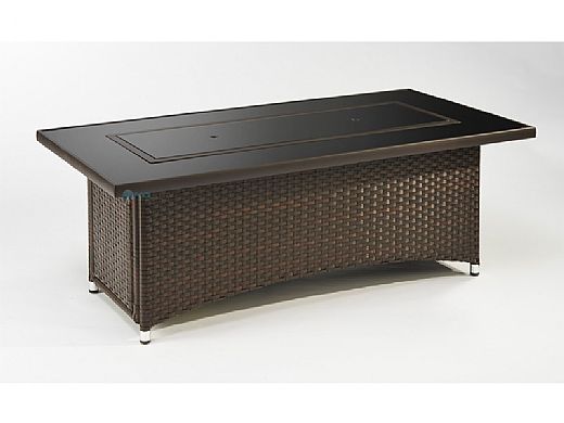 Outdoor GreatRoom Balsam Montego Linear Gas Fire Pit Table | MG-1242 ...