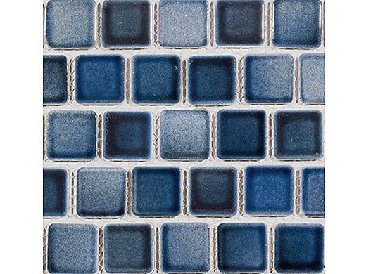 National Pool Tile Mix 1x1 Ocean Blue Blend | Pool Supply Unlimited