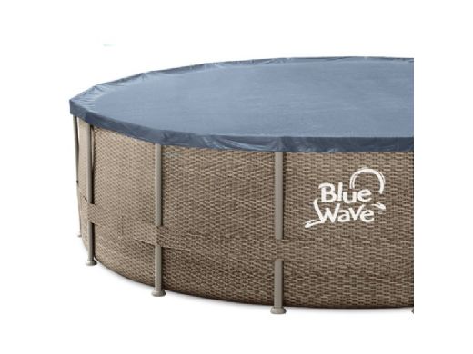 Blue Wave Dark Cocoa Wicker Frame Swimming Pool Package | Pool Supply ...