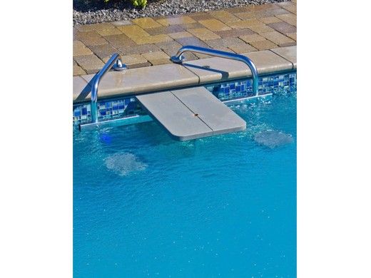 Global Pool Products 2-Seat Swim-Up High-Top Table with Matching ...