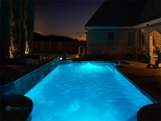 Pentair IntelliBrite Architectural Series Color LED Pool Light Fixture ...