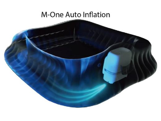 MSpa Urban Series Vito Inflatable Square Bubble Spa | 6-Person | U-VT061