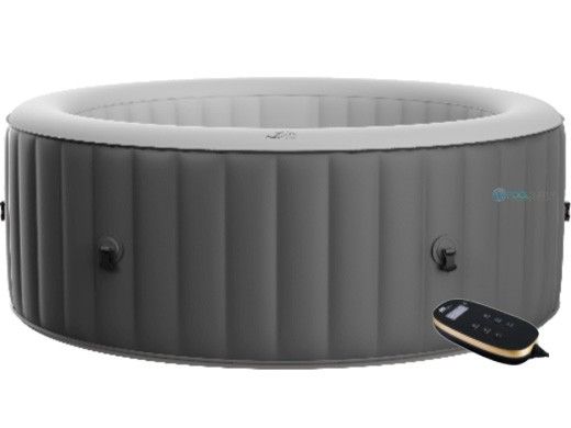 MSpa Lite Series Pepple Inflatable Round Bubble Spa | 4-Person | LR042 ...