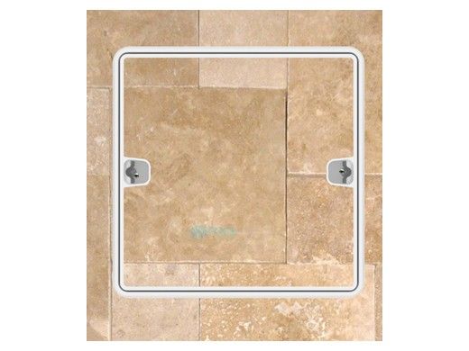 AquaStar Fill-Lid Standard Square 10'' Skimmer Cover and Frame | Light ...
