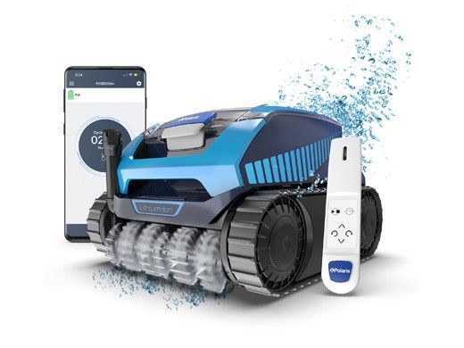 Polaris FREEDOM+ Cordless Robotic Cleaner with LiFi Remote and Charging ...