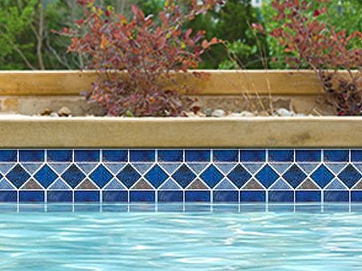National Pool Tile Martinique Series | Royal Blue | MAR35 | Pool Supply ...